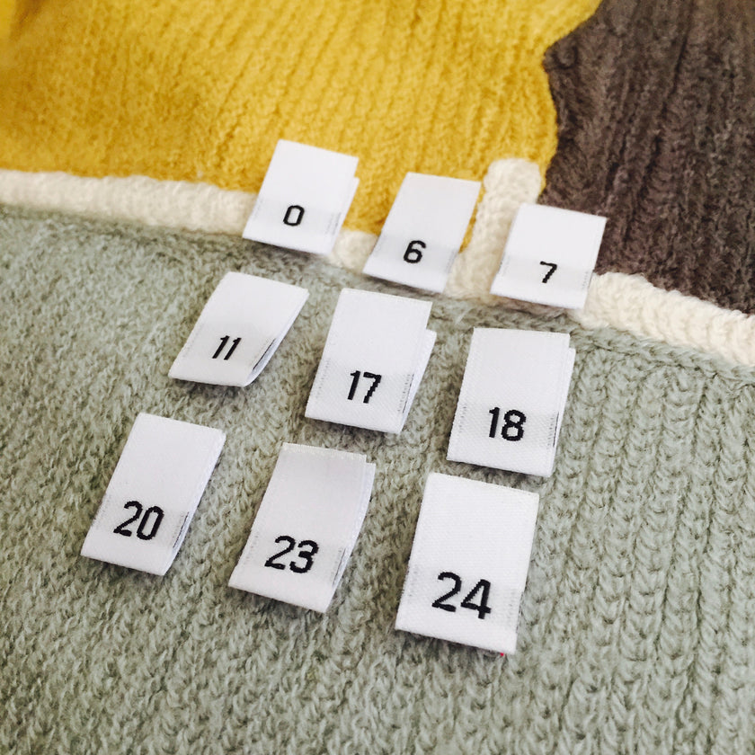 Your Woven Clothing Label Source | Size Labels | Sewing Labels | Name ...