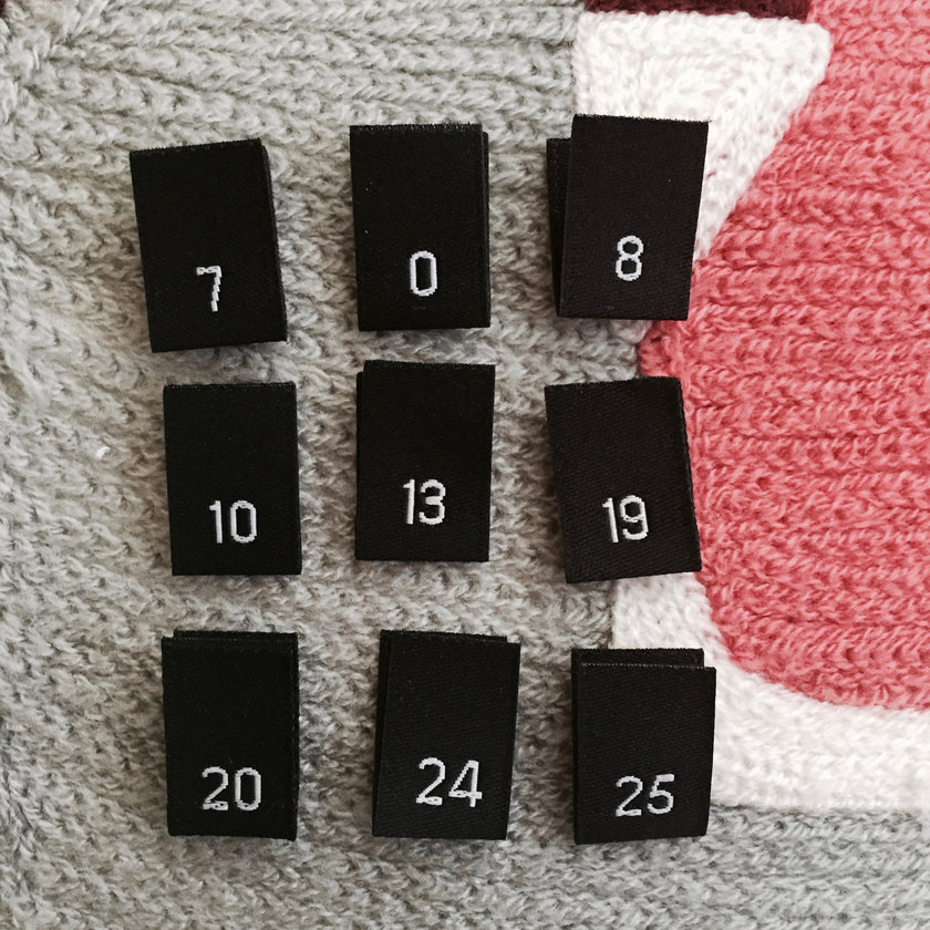 Your Woven Clothing Label Source | Size Labels | Sewing Labels | Name ...