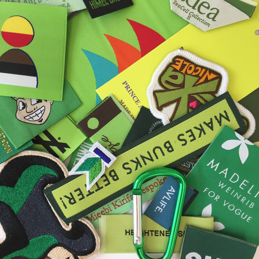 Woven Clothing Label Sample Pack - CRUZ LABEL